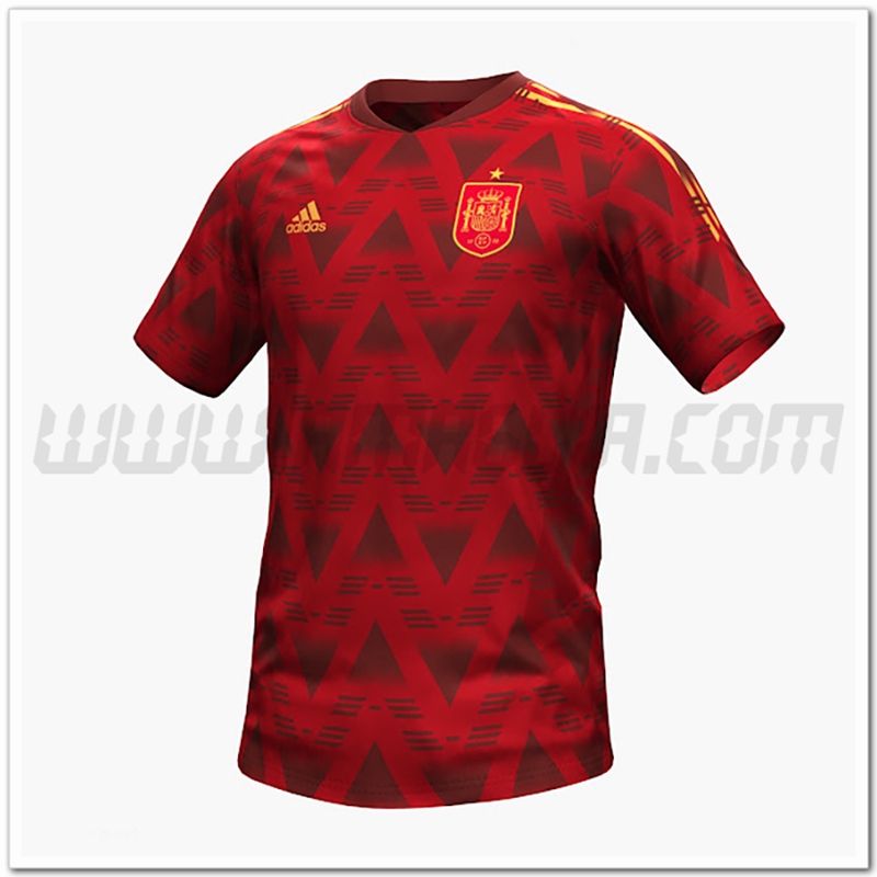 Maglia Squadra Spagna Prima 2022-23 Personalizzate Scontate