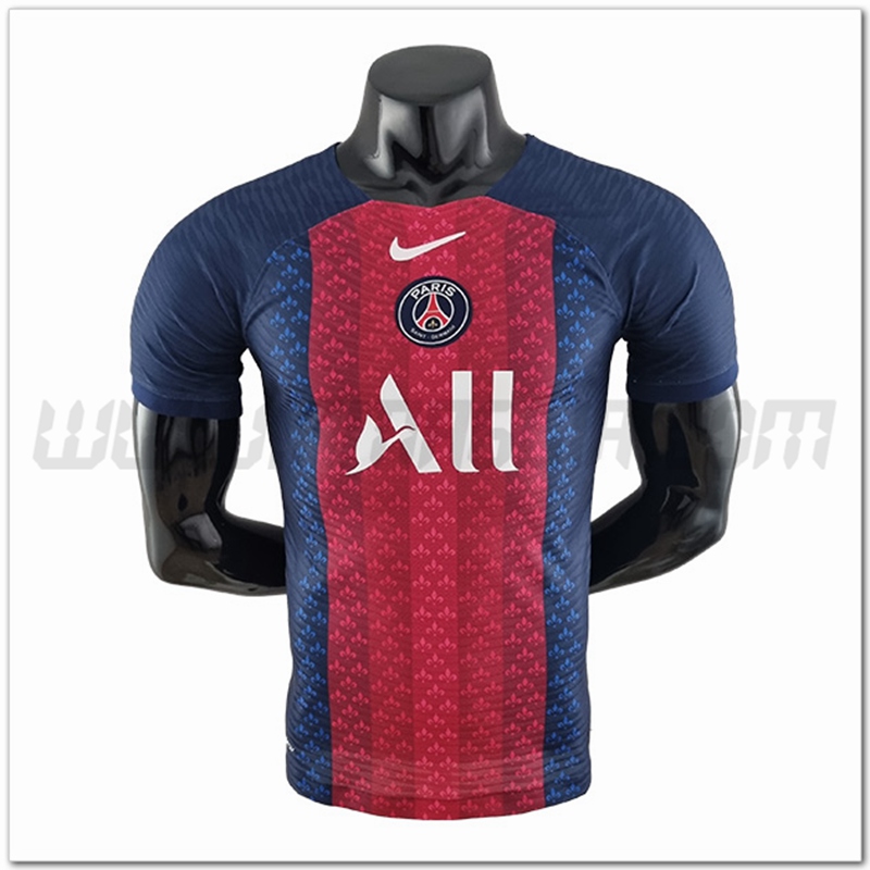 Maglia PSG Rosso/Blu Versione congiunta 2022-23 Personalizzate Scontate
