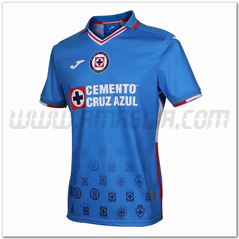 Nuovo Maglia Cruz Azul Prima Blu 2022-23 Personalizzate Scontate
