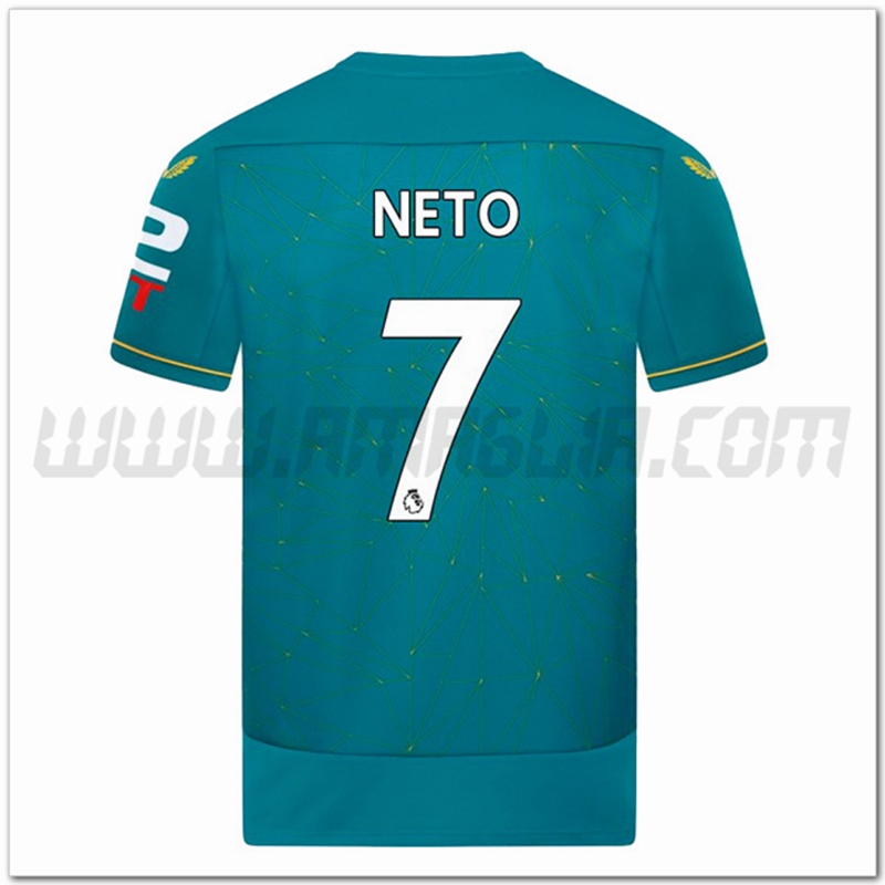 Seconda Maglia NETO #7 Wolves 2022 2023 [12223Number-292] - €28.00 ...