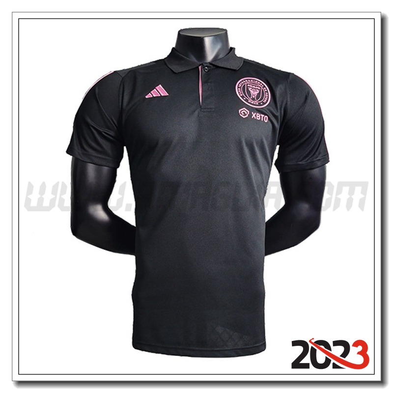 Maglia Polo Inter Miami CF Rosa 2023 2024 Scontate Thailandia